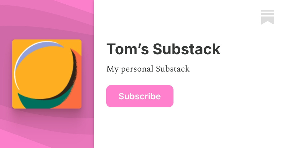Tom’s Substack | Tom Merrill | Substack