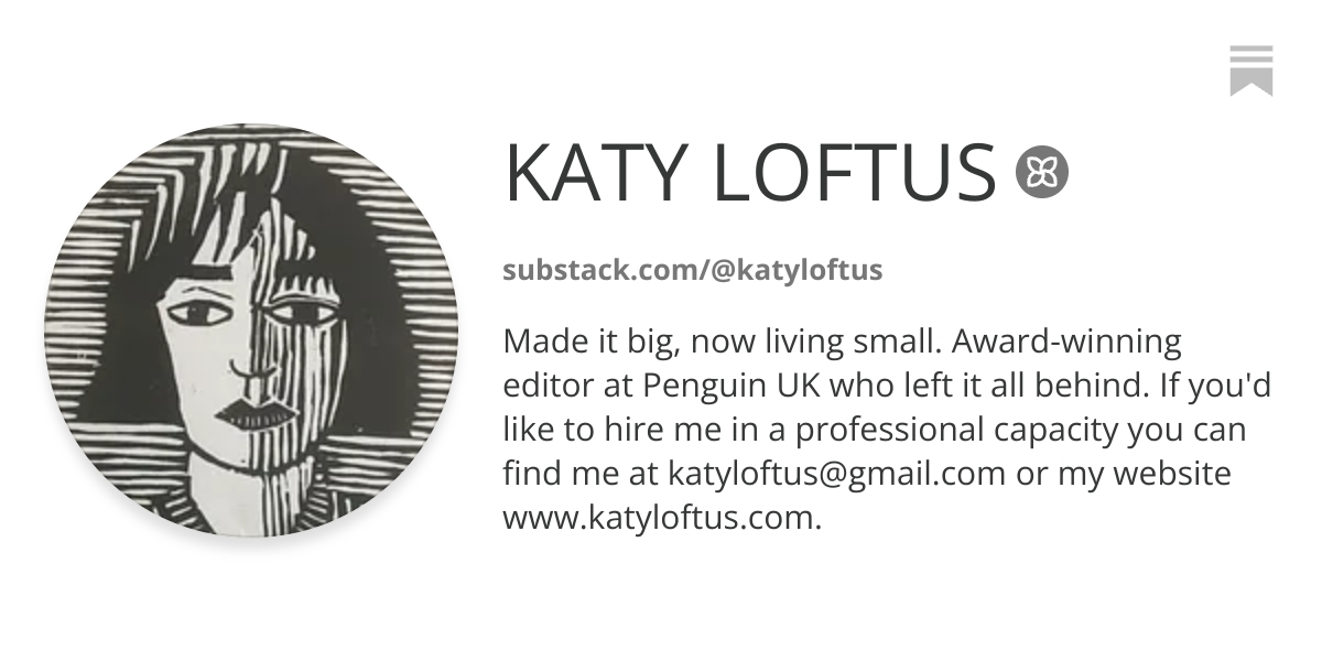 KATY LOFTUS | Substack