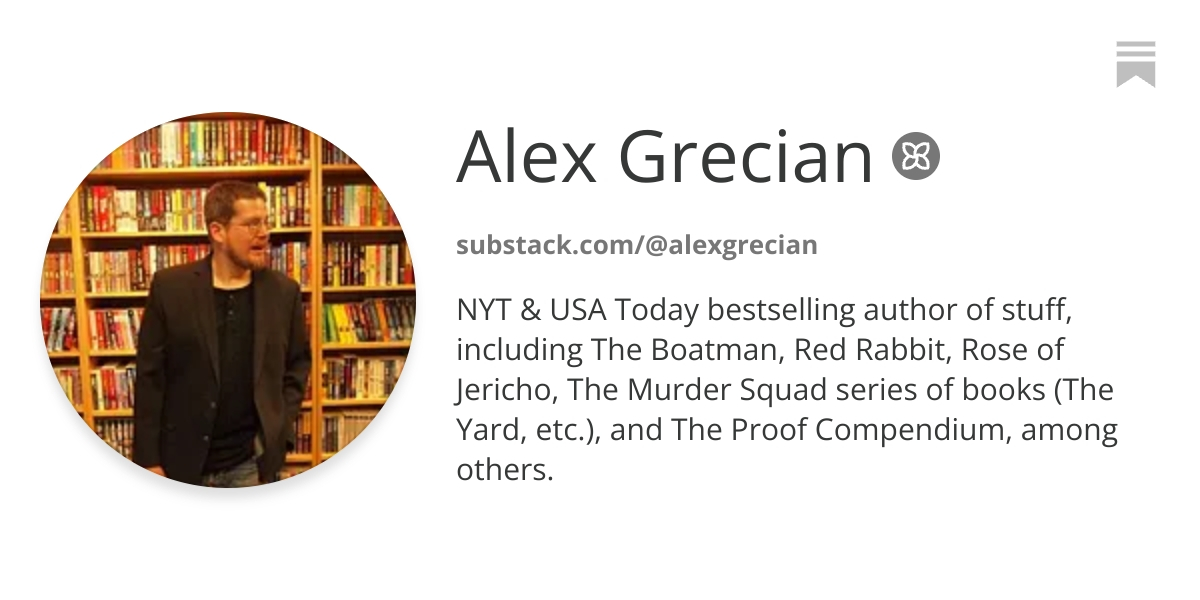 Alex Grecian | Substack