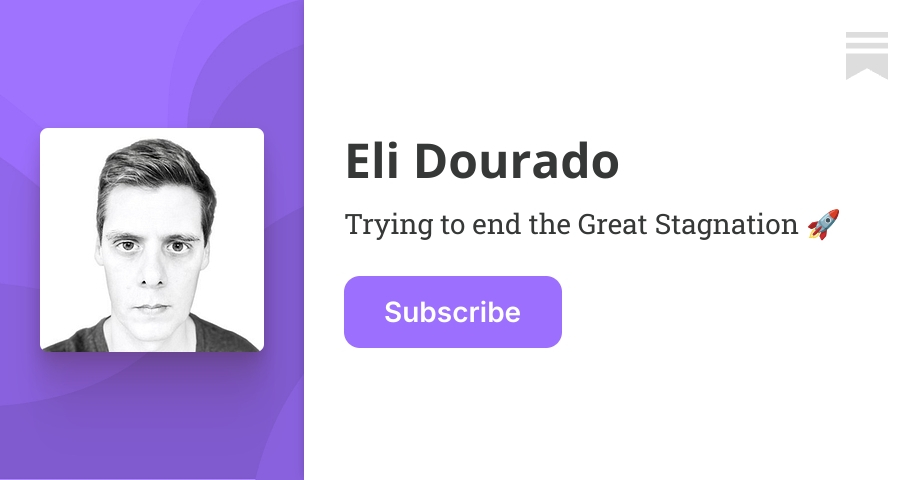 Eli Dourado | Substack