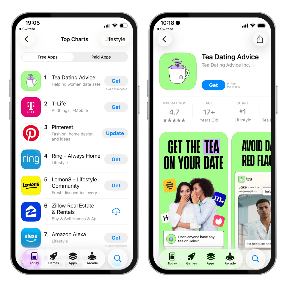 Tea vs. the Giants: How a Slow Dating App Is Breaking the Rules—and ...