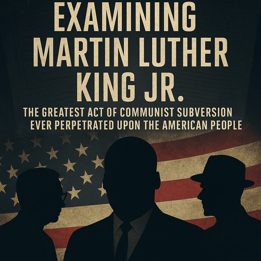 Examining Martin Luther King Jr. — The Greatest Act of Communist ...