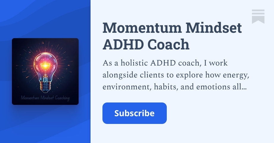 Why You Keep Starting Over - Momentum Mindset ADHD Coach