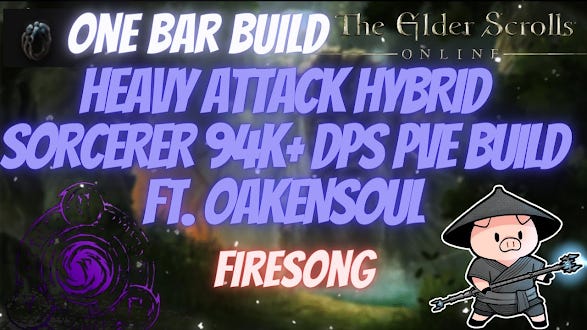 ESO Heavy Attack Build Guide (2025): Hit 100K+ DPS Easily