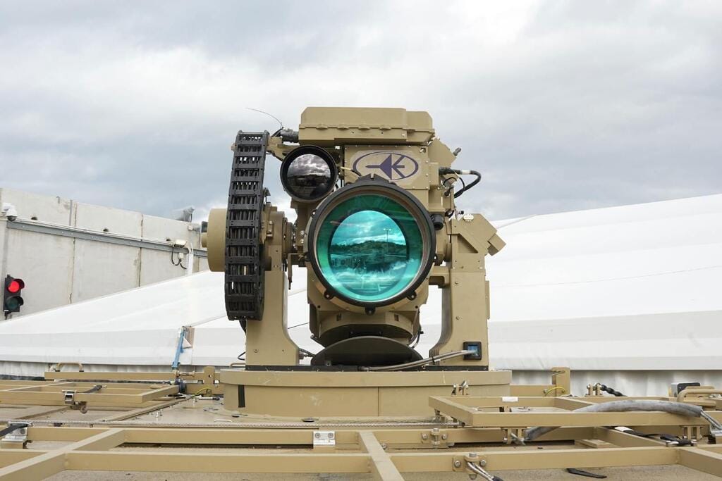 Israel Shot Down Hezbollah Rockets With a Laser Last Night.