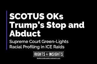 Rights & Insights | Substack