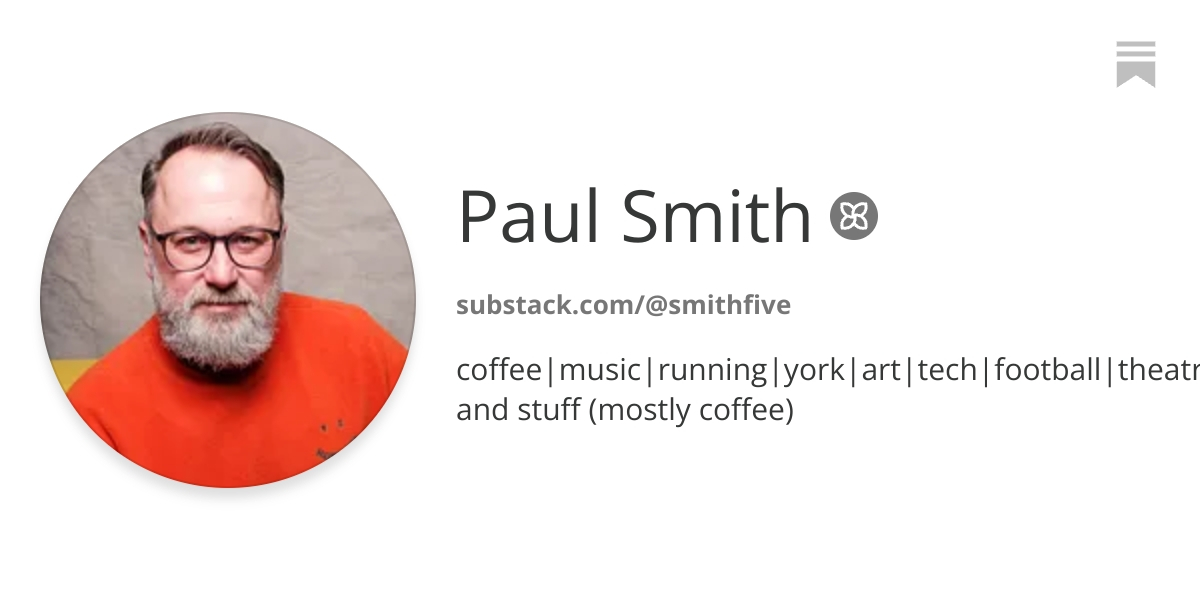 Paul Smith | Substack