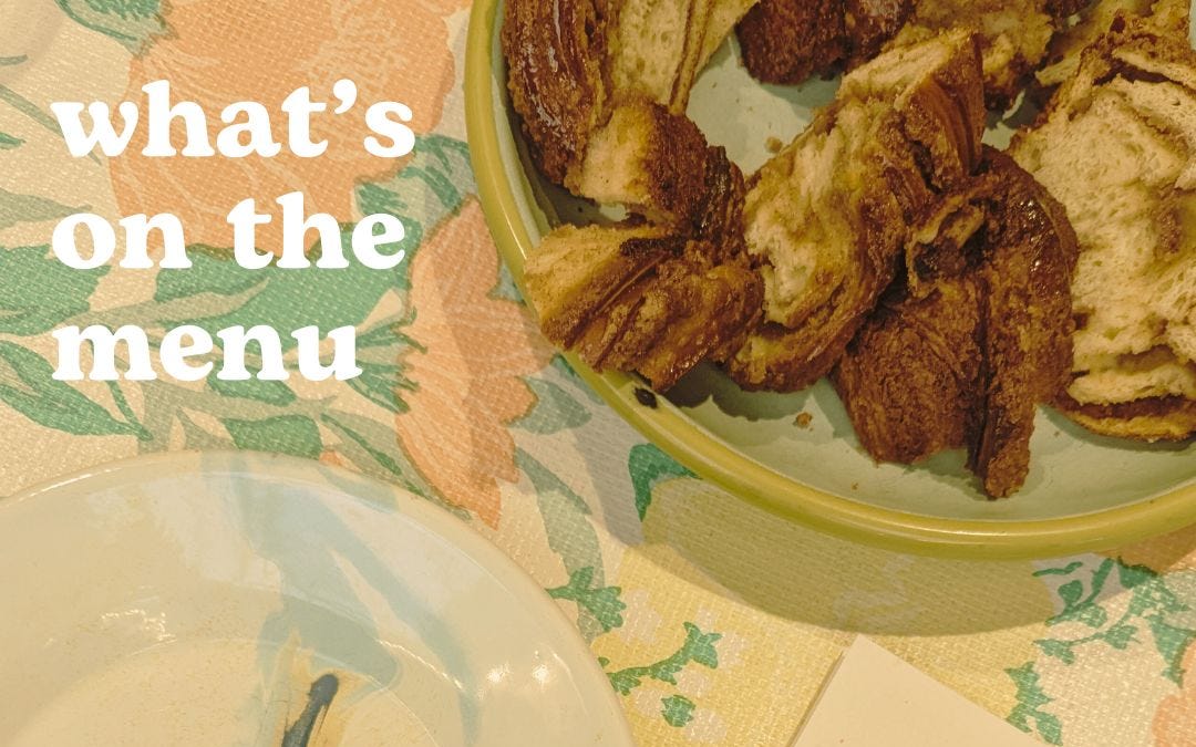 What's on the Menu: Potchke - by Colleen McNally Arnett