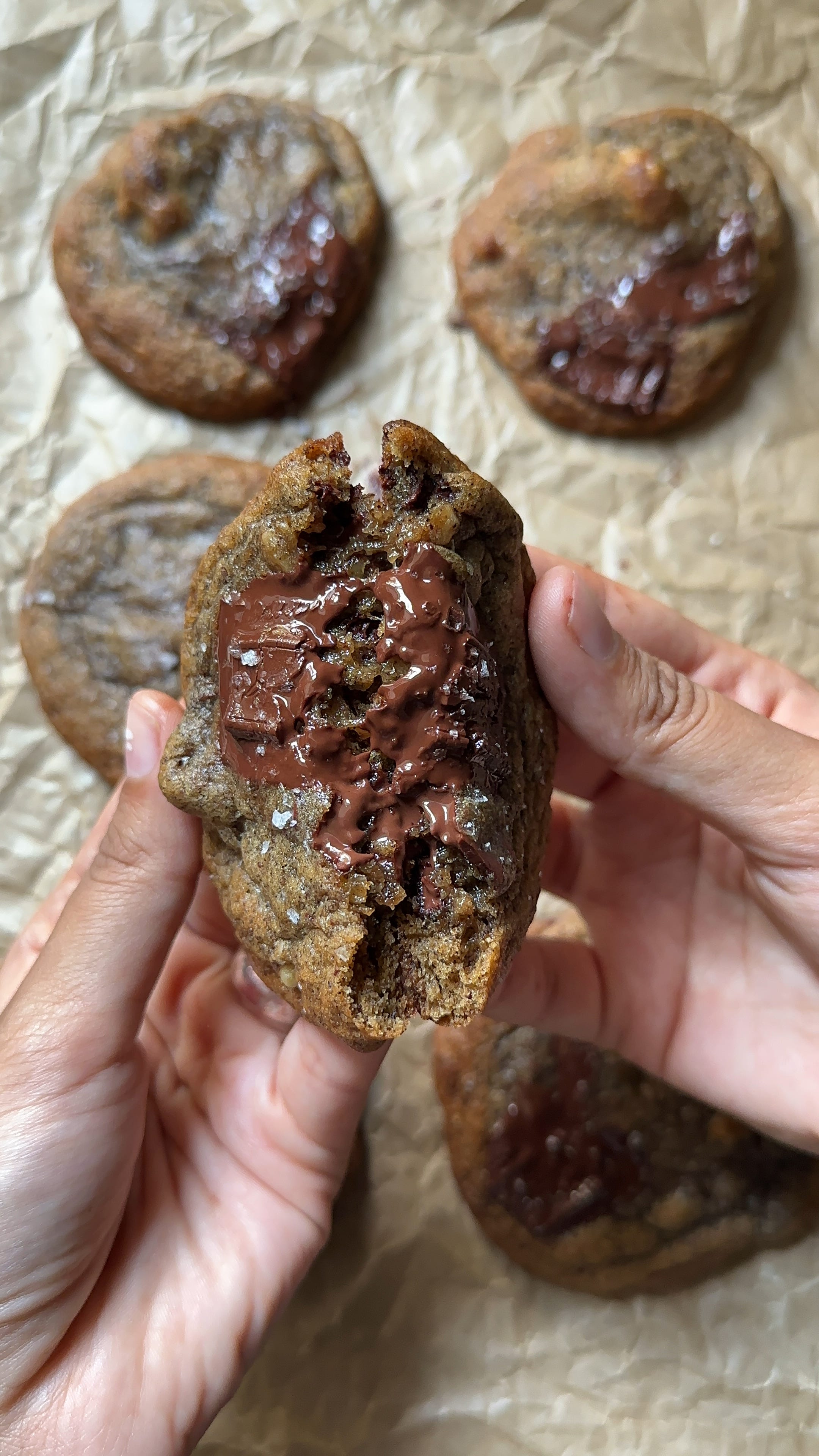 Banana Bread Choc. Chip Cookies - by Laila Mirza