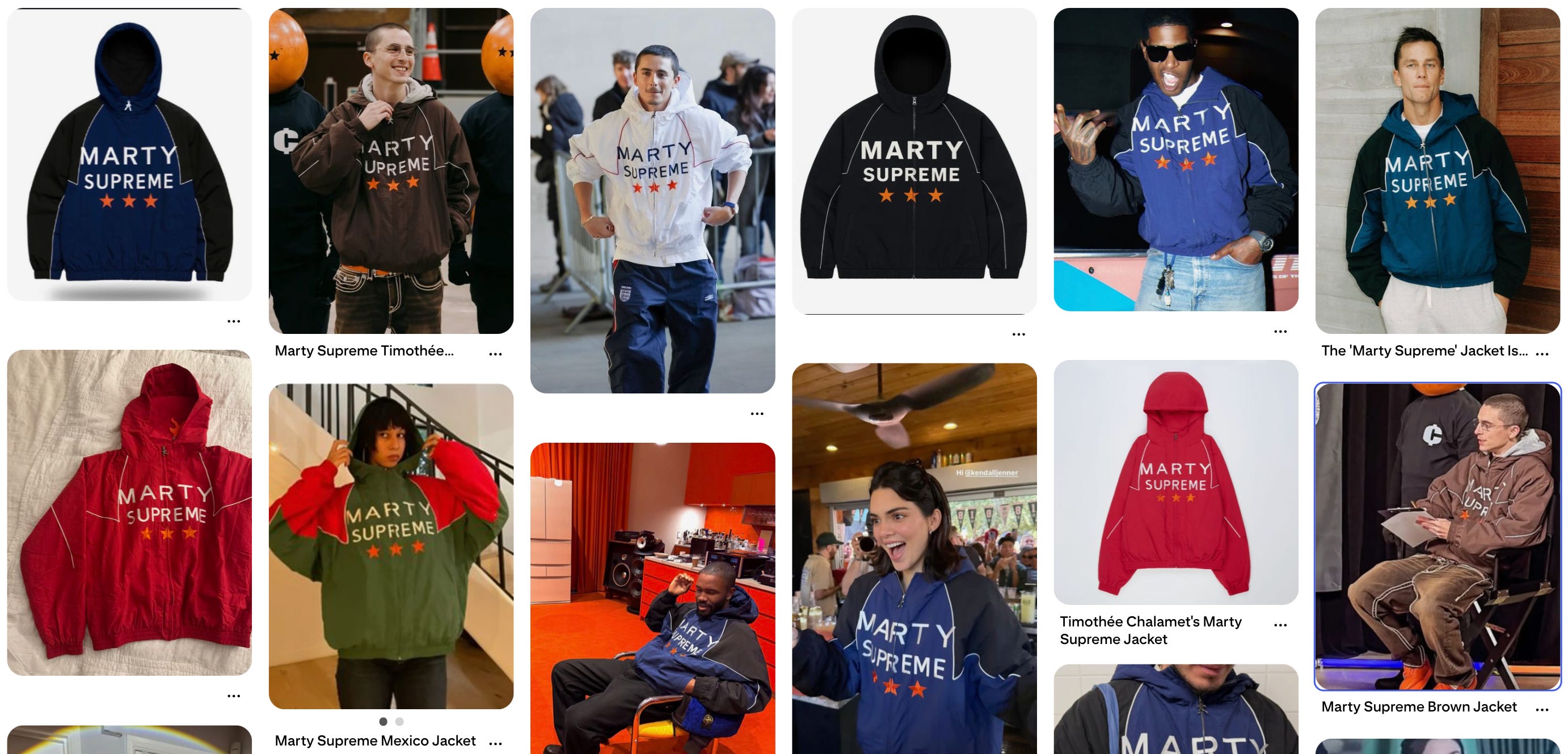 Marty Supreme: Moda e merch como vetor de influência