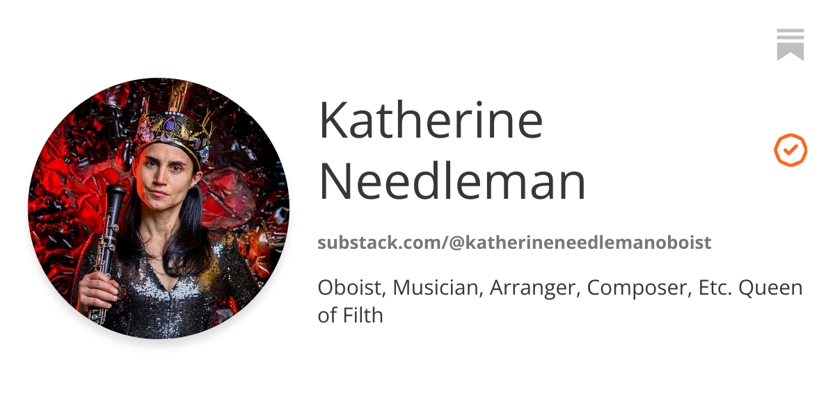 Katherine Needleman | Substack