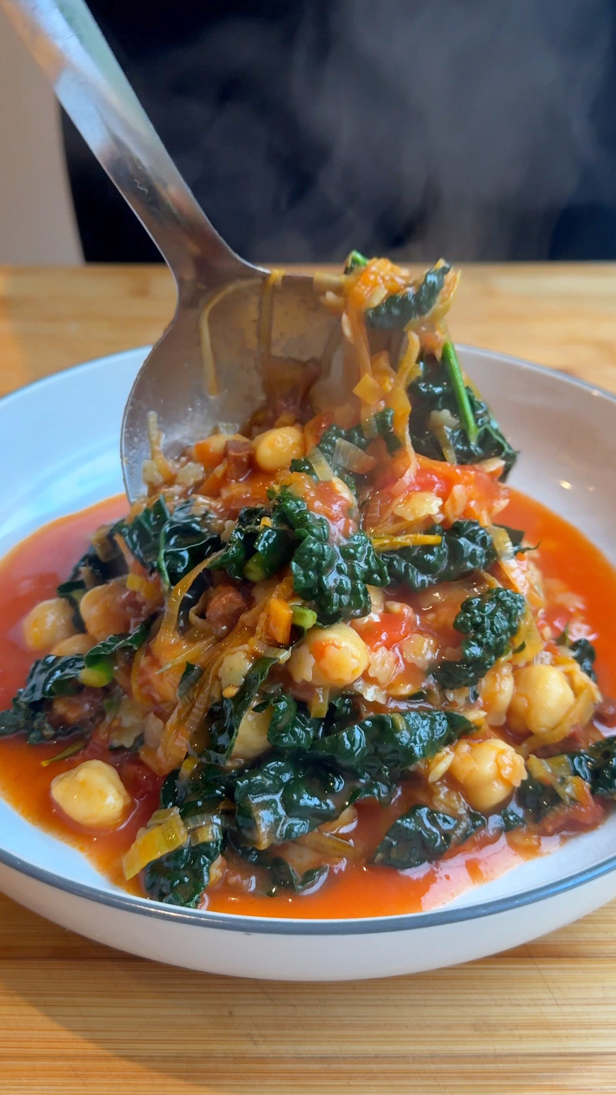Leek & Chorizo Minestrone - Chef Anna Frazer