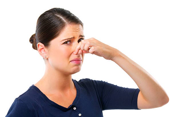 Why do we say "P.U." when something stinks?