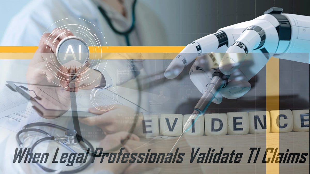 CASE STUDY: JOSHUA CONROY When Legal Professionals Validate TI Claims