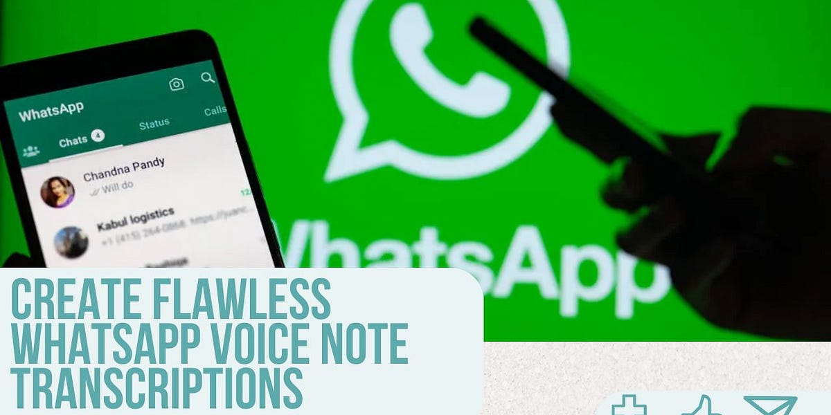 How To Transcribe Any Whatsapp Voice Note With An App Called Descript?