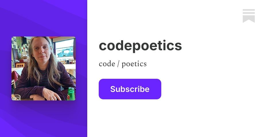 The Uses of Indirection - by Dominic Fox - codepoetics