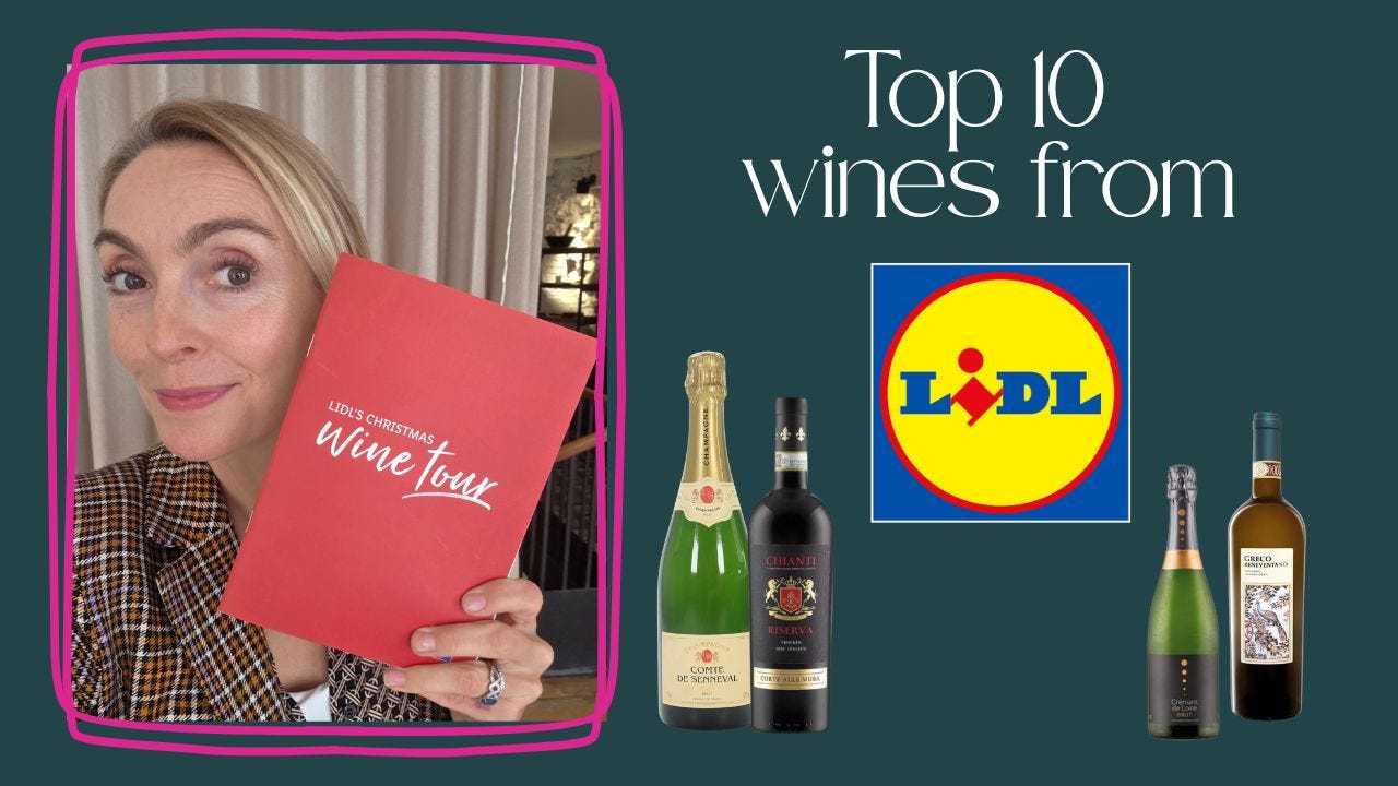 Top 10 Wines from Lidl - by Helena Nicklin