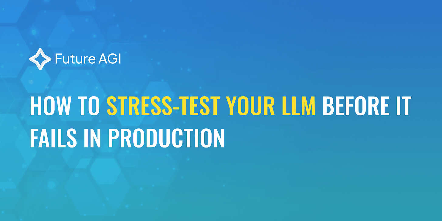How to Stress-Test Your LLM Before It Fails in Production