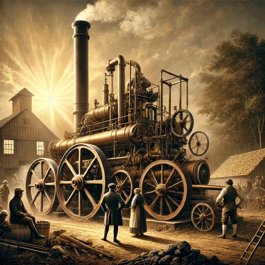 The Engine That Sparked a Revolution - by Pluto - Litloom