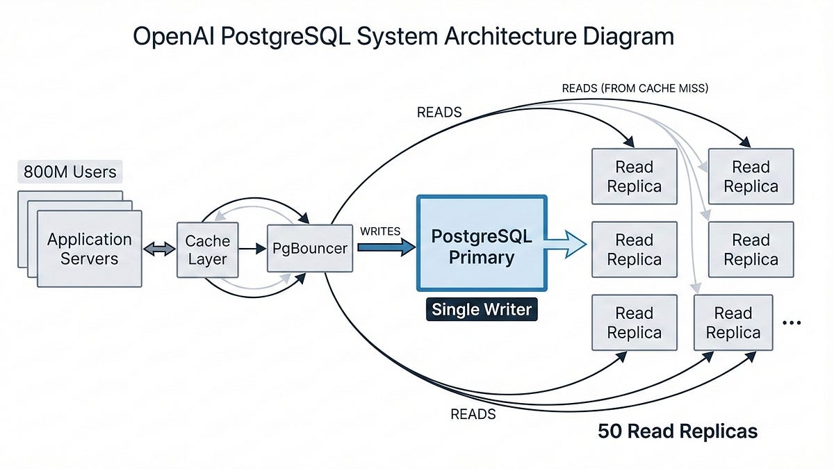 How OpenAI Runs ChatGPT on a Single PostgreSQL Primary