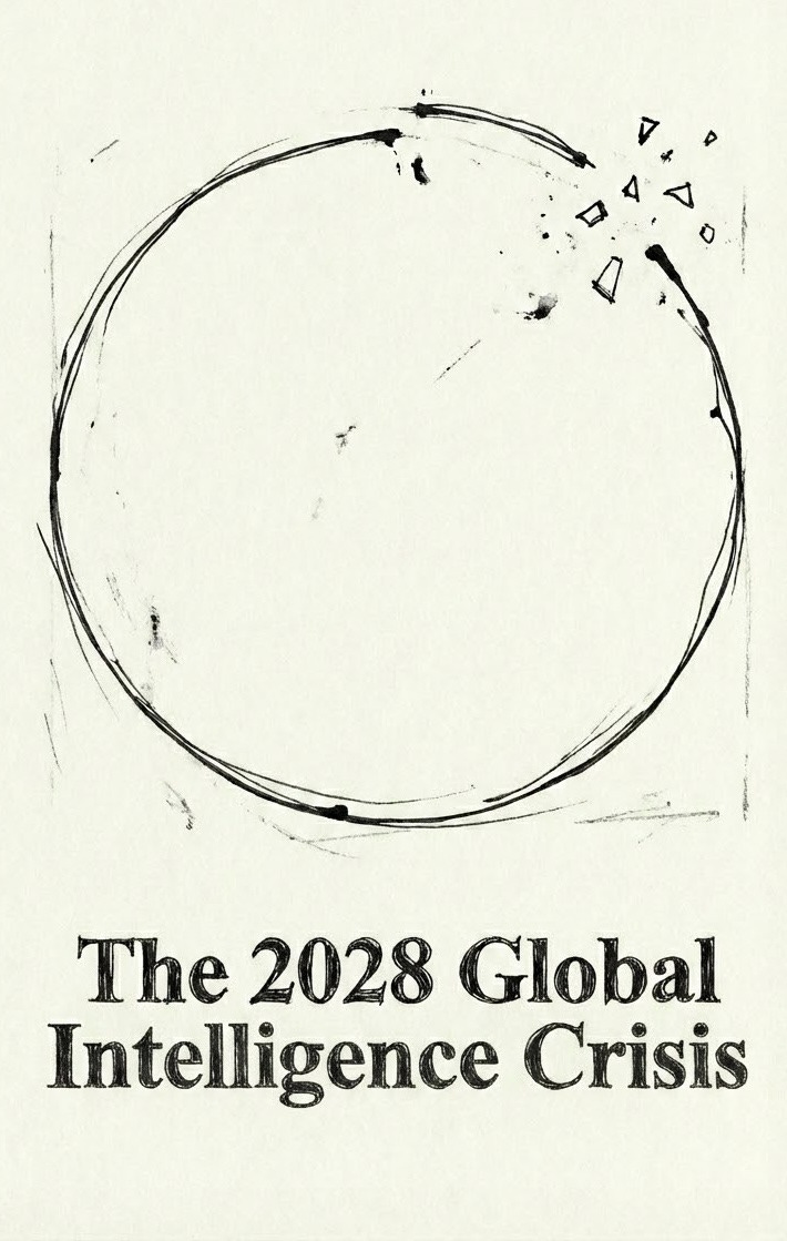 "THE 2028 GLOBAL INTELLIGENCE CRISIS" Useful Stress Test, Weak Base Case