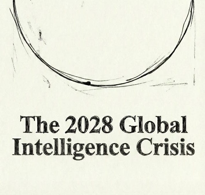 The 2028 Global Intelligence Crisis | Elite Trader