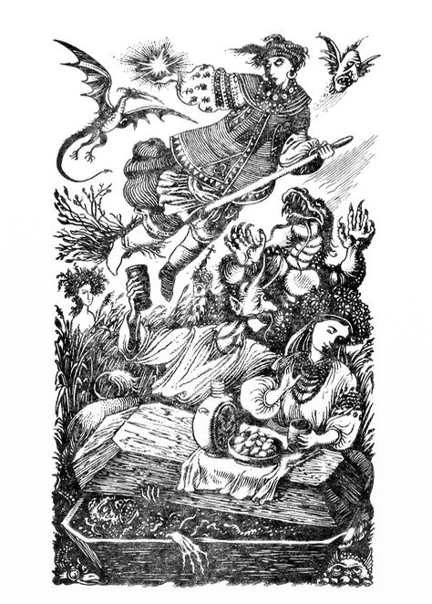 The magical world of Ukrainian mythology - by Darya Zorka