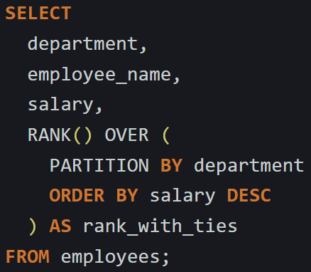 Comparing Rows with SQL Window Functions
