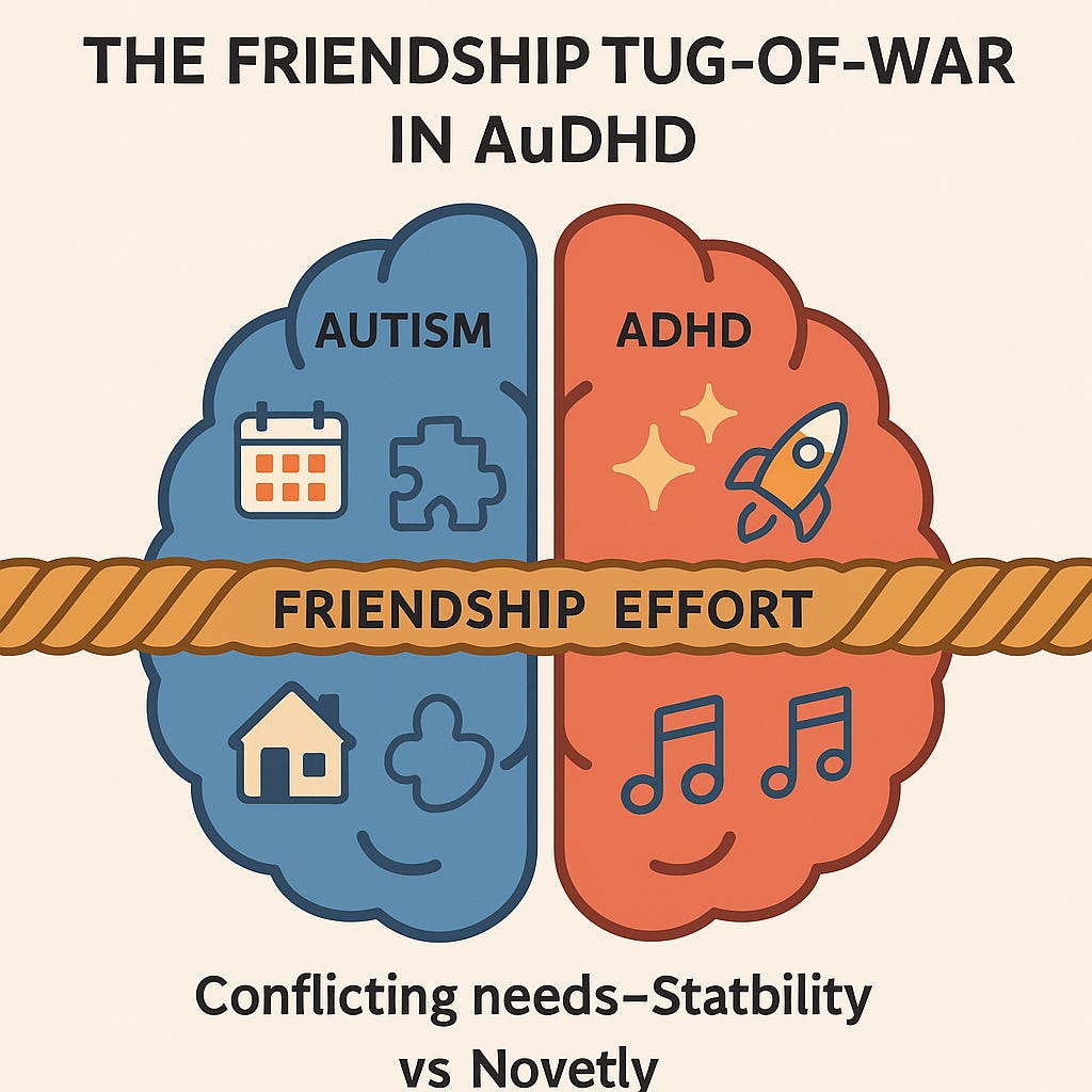 Navigating Friendship with AuDHD: Masking, Misunderstandings, and ...
