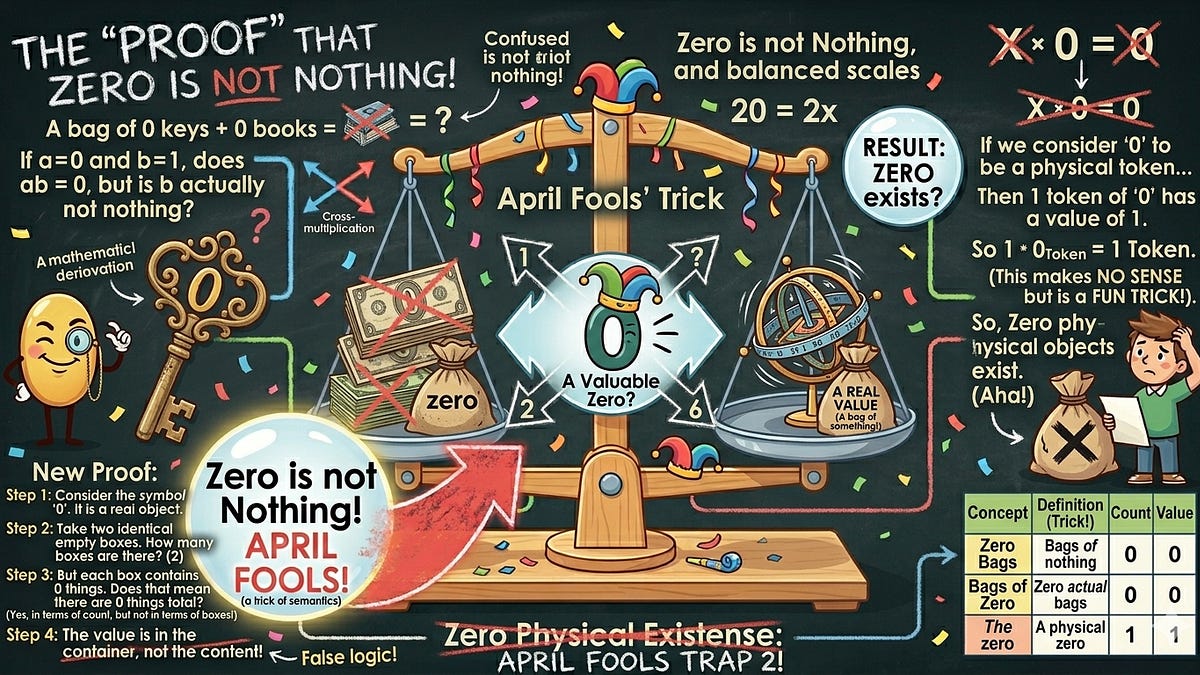 🎭 April Fools in Mathematics: The Day Math Tricks YOU