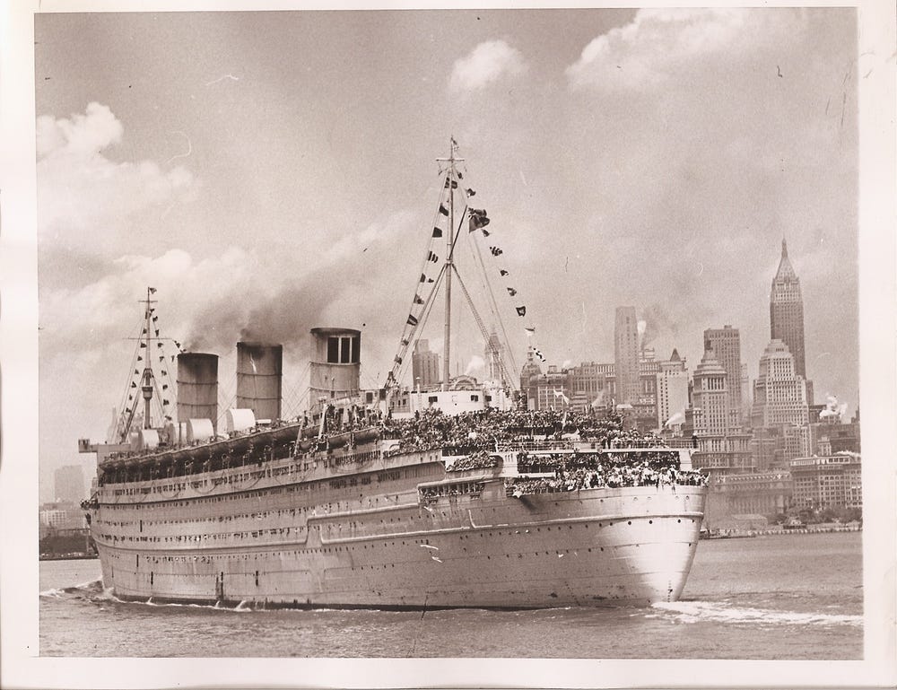 From Luxury Liner to Lifeline: How the Queen Mary Helped Win WWII