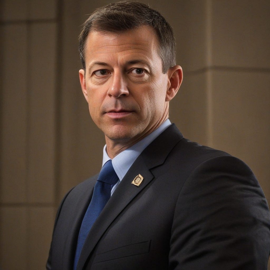 1422. 2/15/25. Former FBI Agent Peter Strzok Just Wiped Out His Twitter ...