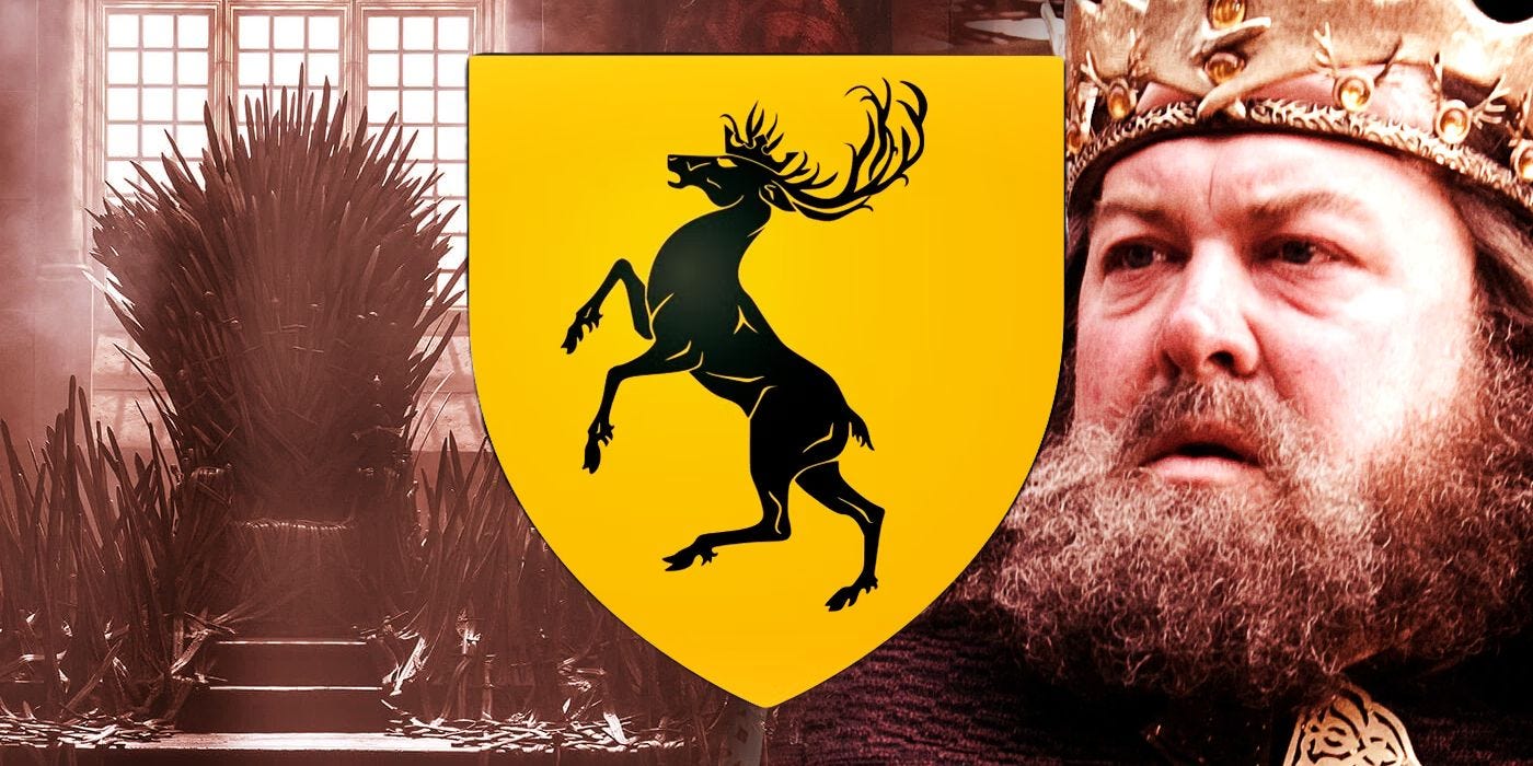 The History of House Baratheon - by AJ Thomas