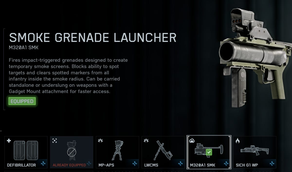 More Grenades, More Gadgets, More Grenade Launcher Ammo in BF6