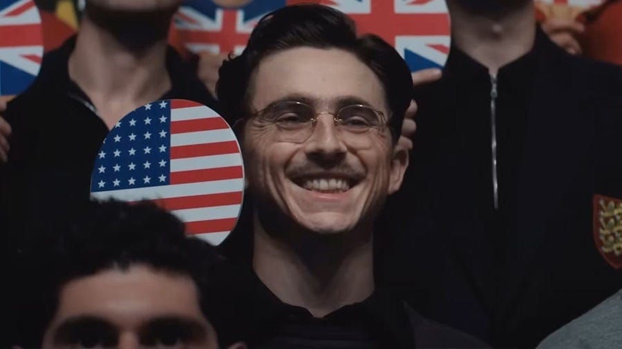 Small ball, Big ego - Marty Supreme Review - by Liz