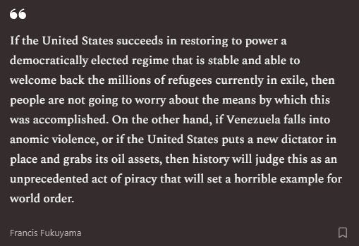 DeepLeftAnalysis🔸 (@deepleft): "He wrote an essay on Venezuela and he’s ...
