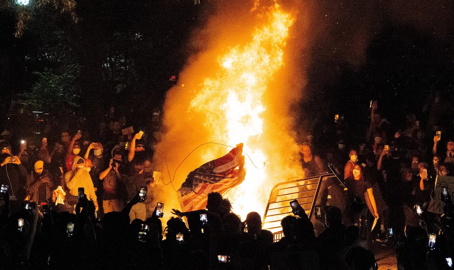 Bullies, Looters, Mobs: The Anti-American Essence of BLM