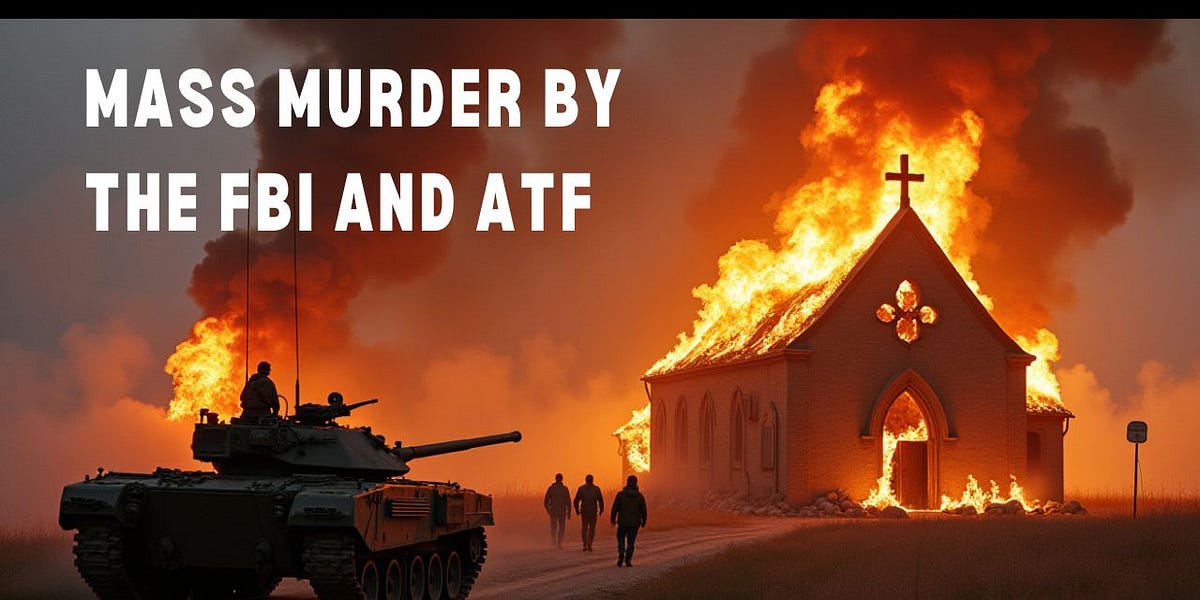 Epstein COVERUP? So is MASS MURDER by the FBI and ATF!!