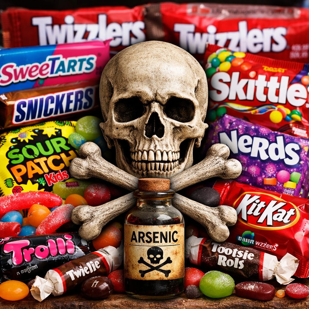 60% of Popular Children’s Candies Contain Dangerous Arsenic Levels