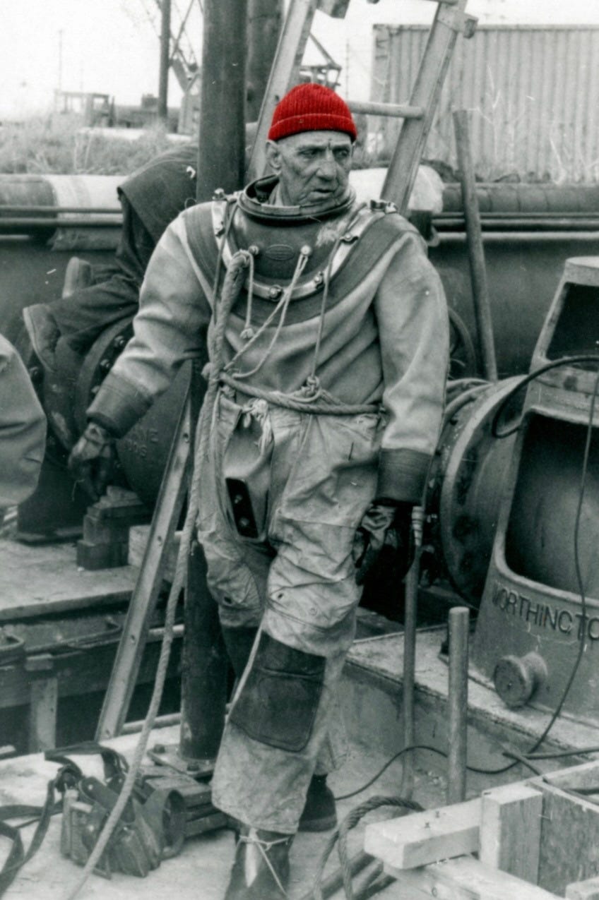 Why Do Divers Wear Red Beanies? - by Benjamin Lowry