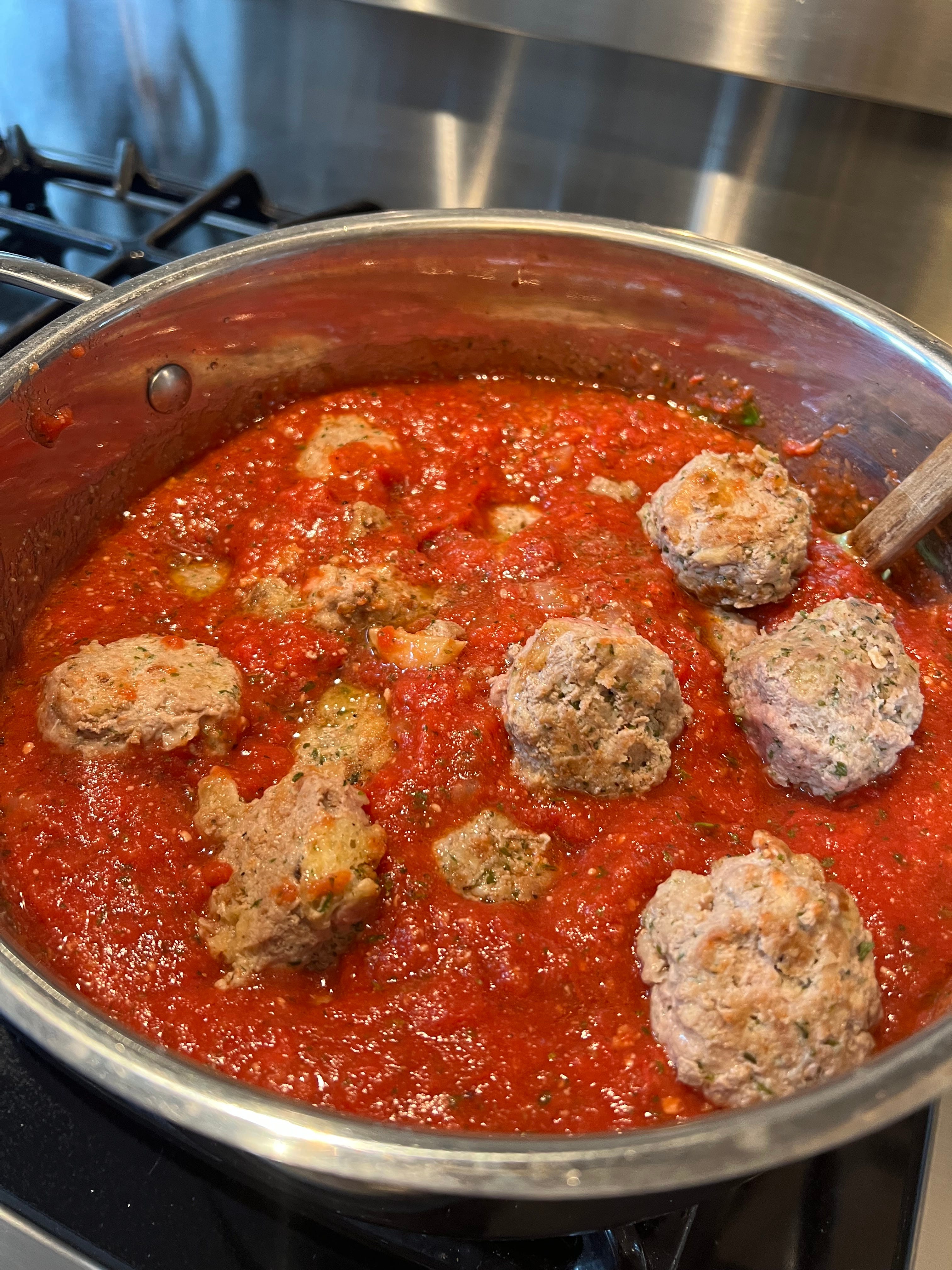 Turkey Meatballs & Savory Sauce - by Wendy Henry