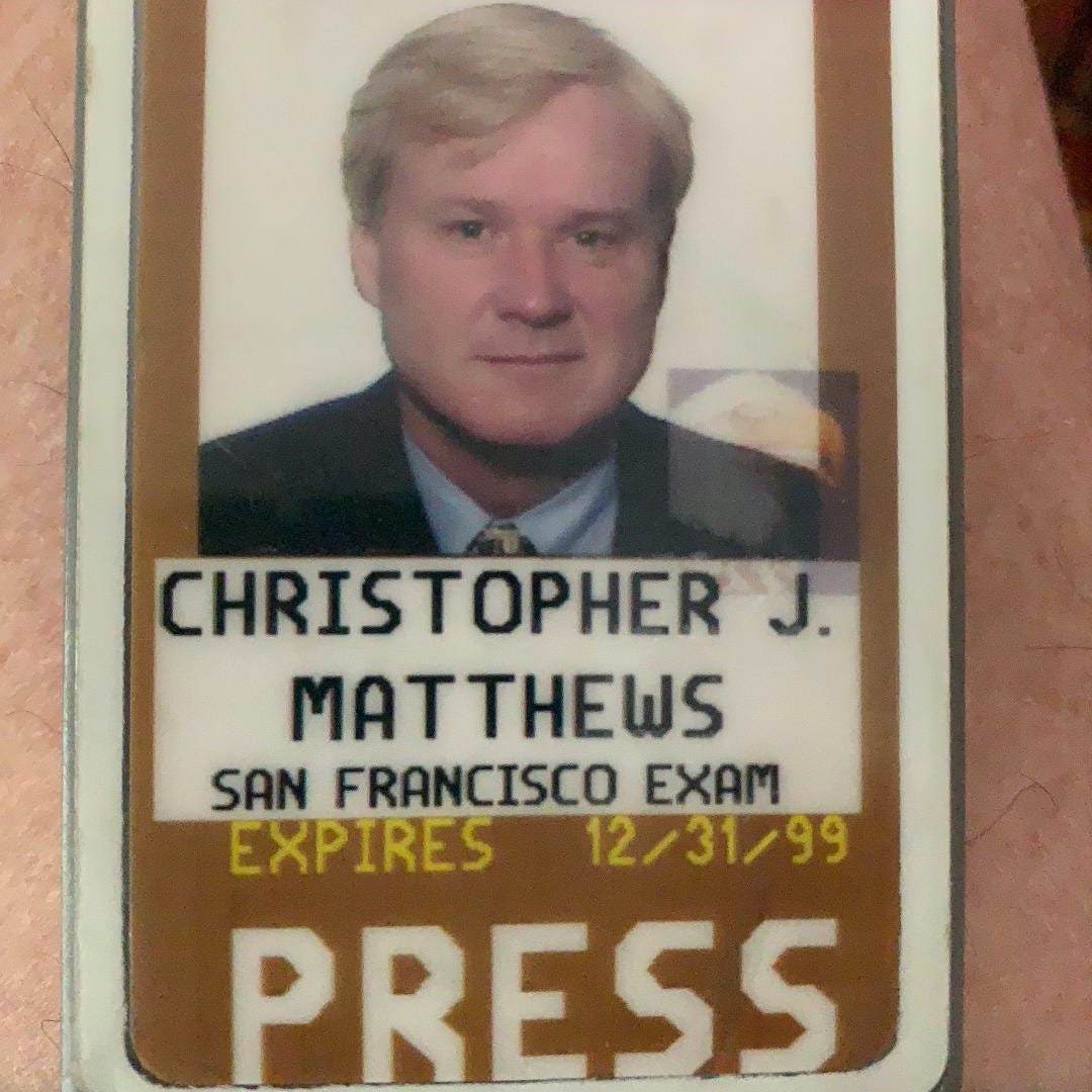 Chris Matthews | Substack