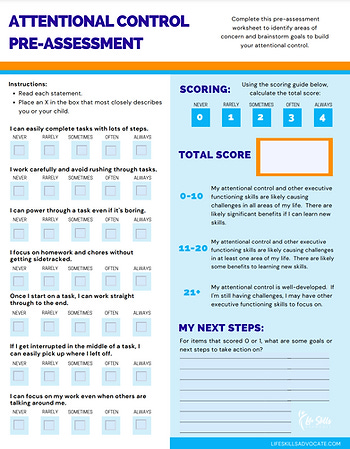 How to Assess Your Executive Function Skills as an Adult (For Free in 2025)