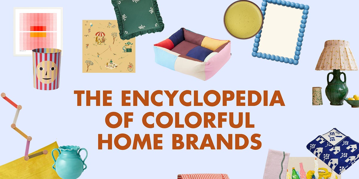 170+ colorful home brands to know, love, and shop
