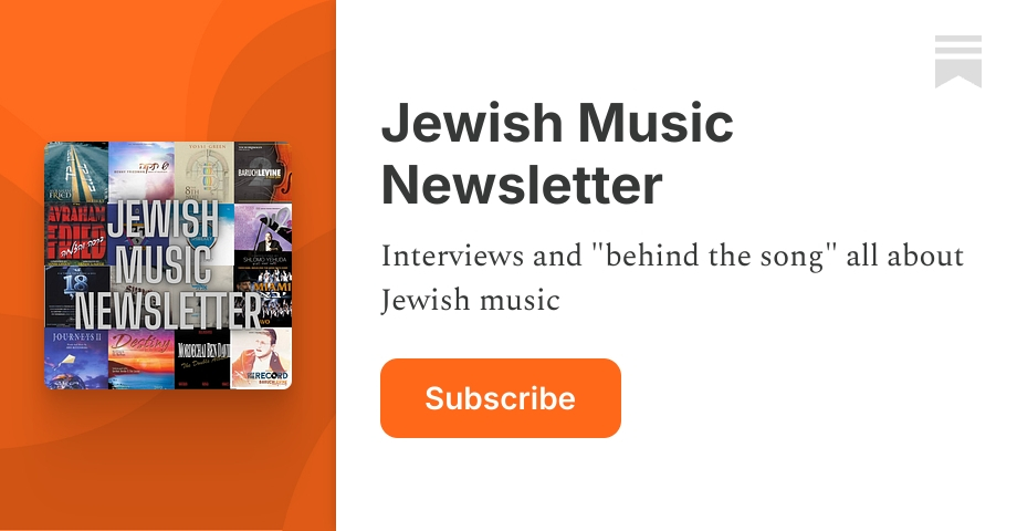 Jewish Music Newsletter | Daniel Cohen | Substack