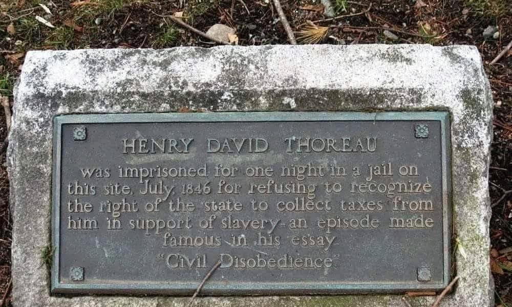Henry Thoreau in Jail! - by Richard Smith