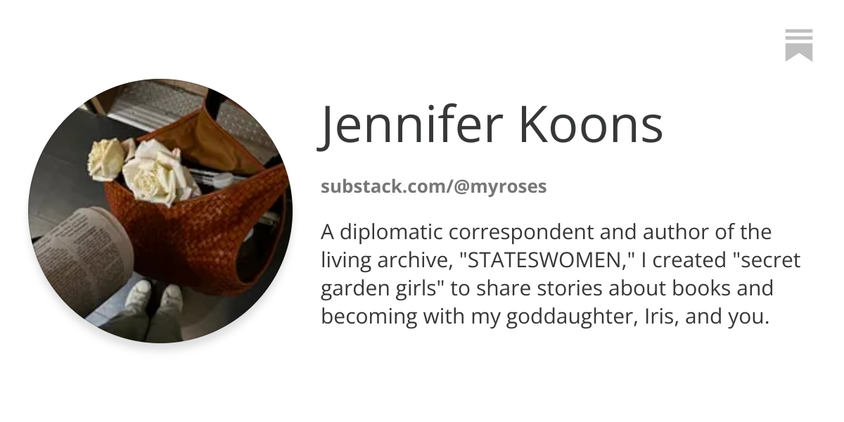 Jennifer Koons | Substack