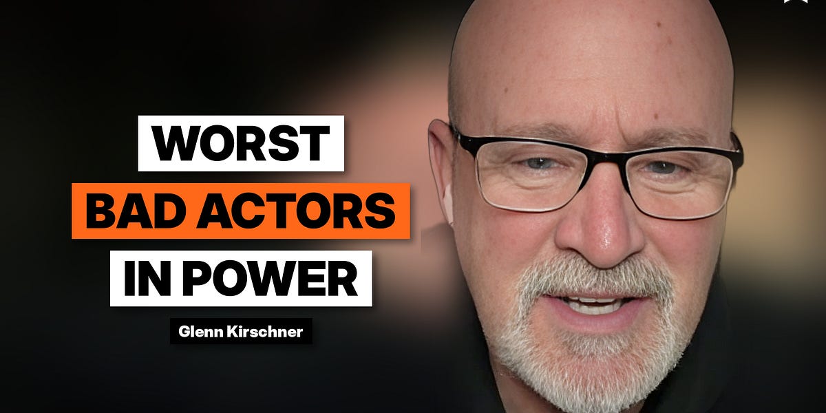 TONS to discuss on the legal front! - Glenn Kirschner