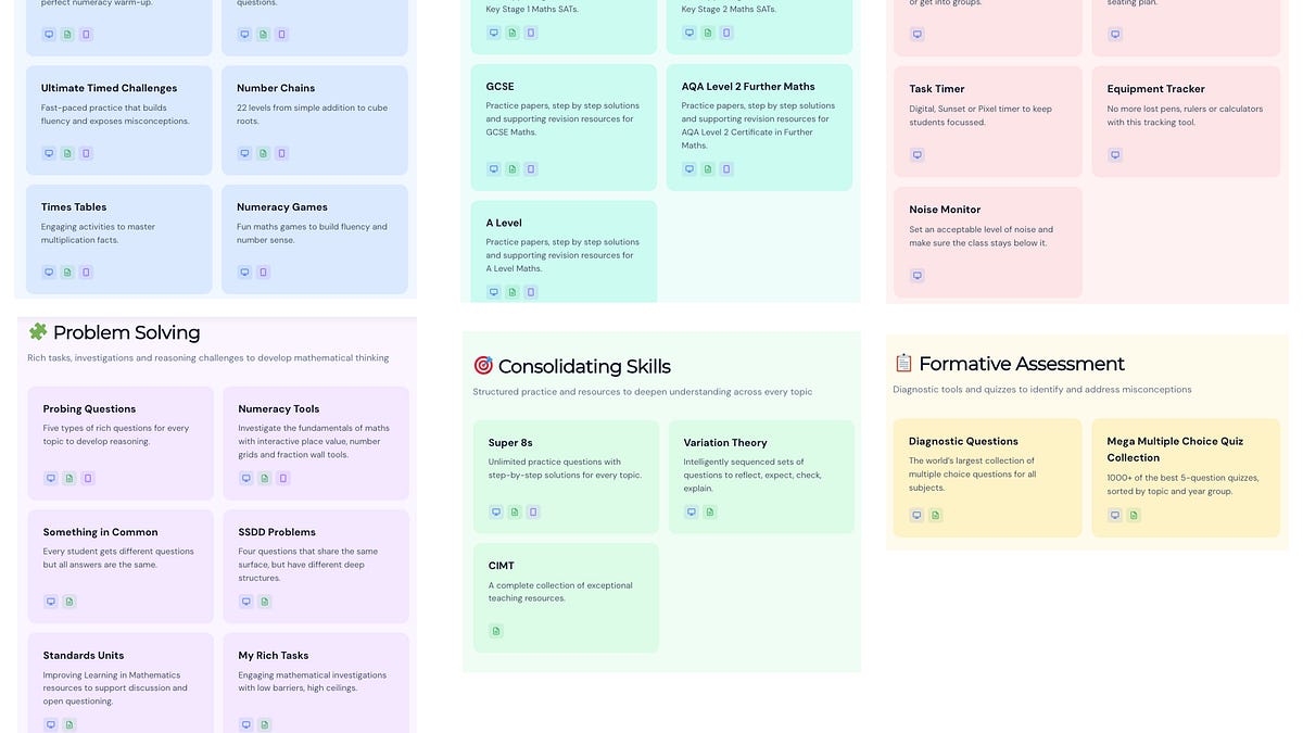 The all-new, ad-free Mr Barton Maths website