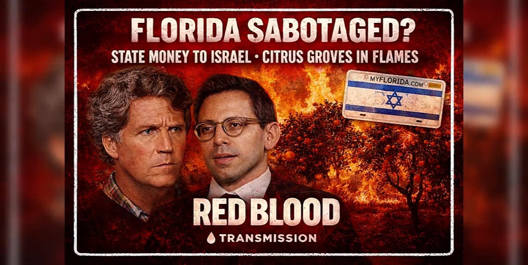 🩸Citrus Collapse, Foreign Flags, Anti-Speech Laws & Florida’s $385 ...